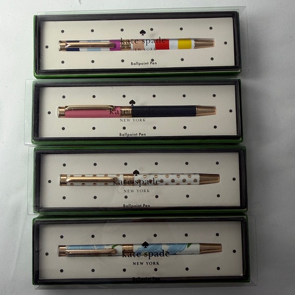 kate spade | Office | Kate Spade New York Ballpoint Pen With Gold ...